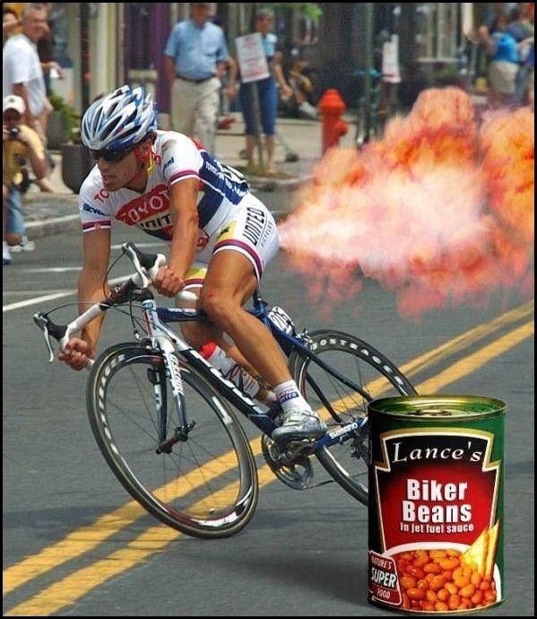 Funny Pics: Biker Beans